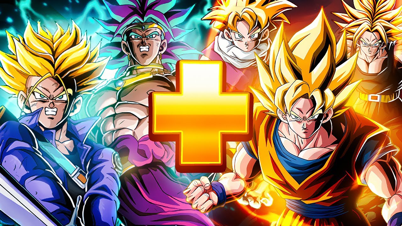 LR BROLY & TRUNKS + LR PHY SSJ GOKU, GOHAN & TRUNKS! (DBZ: Dokkan ...