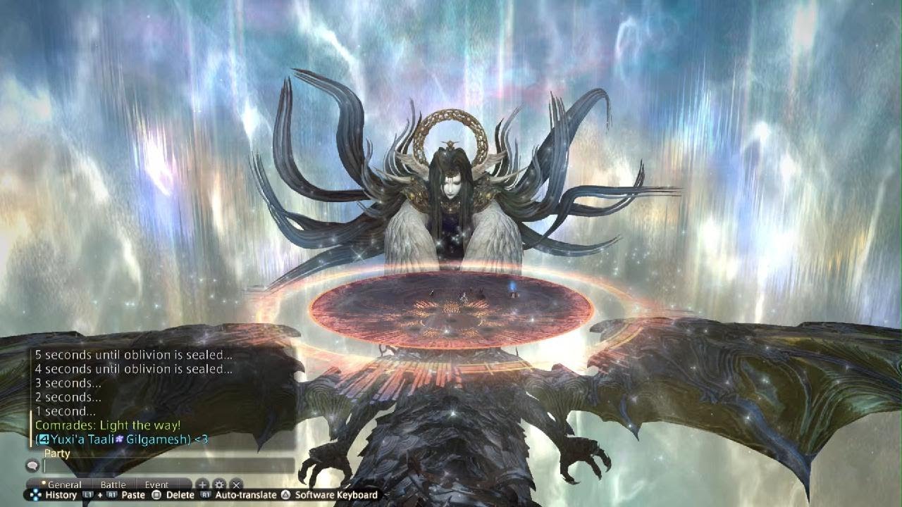 Final Fantasy XIV Online - Beating Endsinger! - YouTube