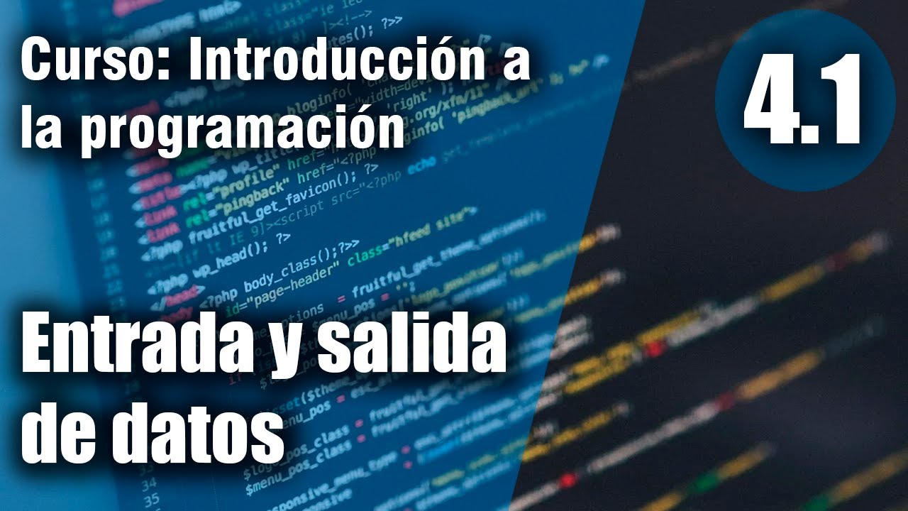 Curso de programación básica | Entrada y salida de datos (Ejercicios) - YouTube