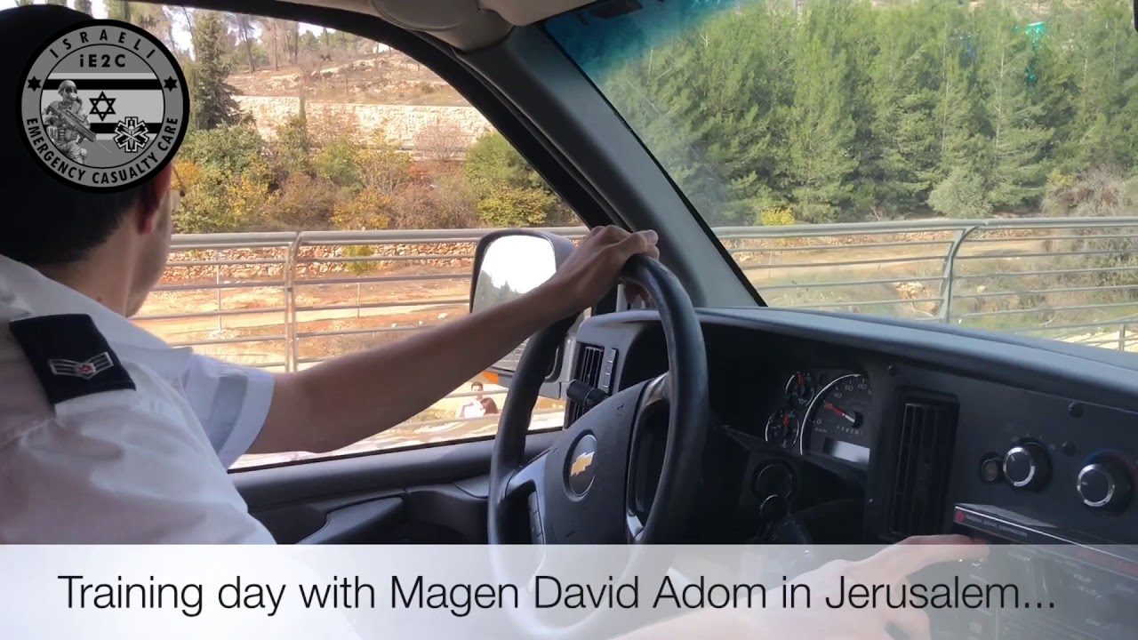 Training day with Magen David Adom in Jerusalem - YouTube