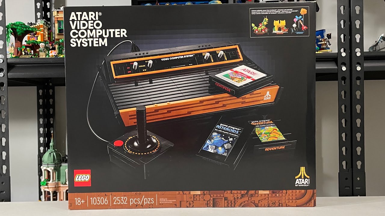 LEGO Atari Video Computer System Timelapse - YouTube