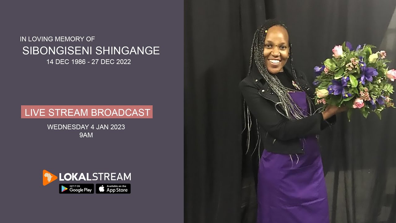 Funeral Service for Sibongiseni Shingange - YouTube