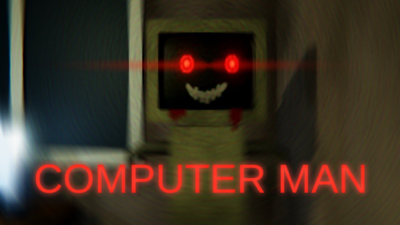 Computer Man Horror Game - YouTube