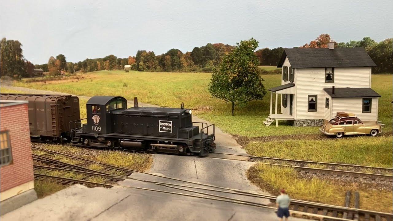 B&M SW1 #1109 Northbound at Dividend and Rocky Hill, CT - YouTube