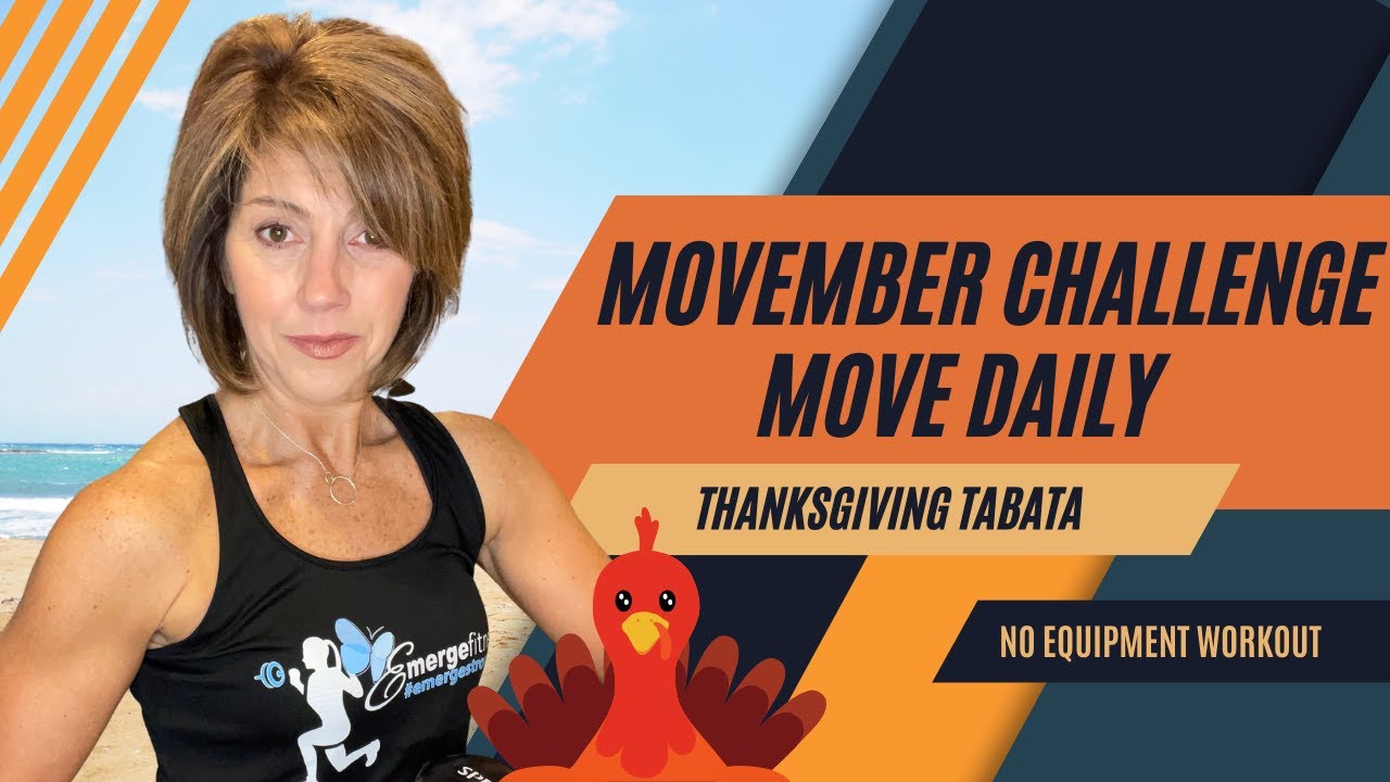 Movember Thanksgiving Afterburn Tabata Workout - YouTube