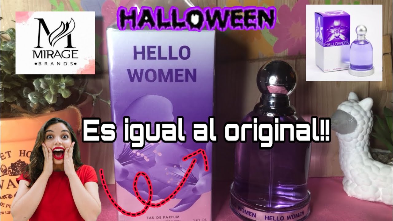 Perfume Hello women de Mirage #Halloween #Reseña #PareceAlOriginal 😍 ...