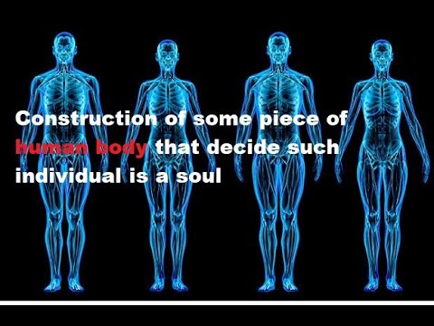 Construction of some piece of human body that decide such individual is ...