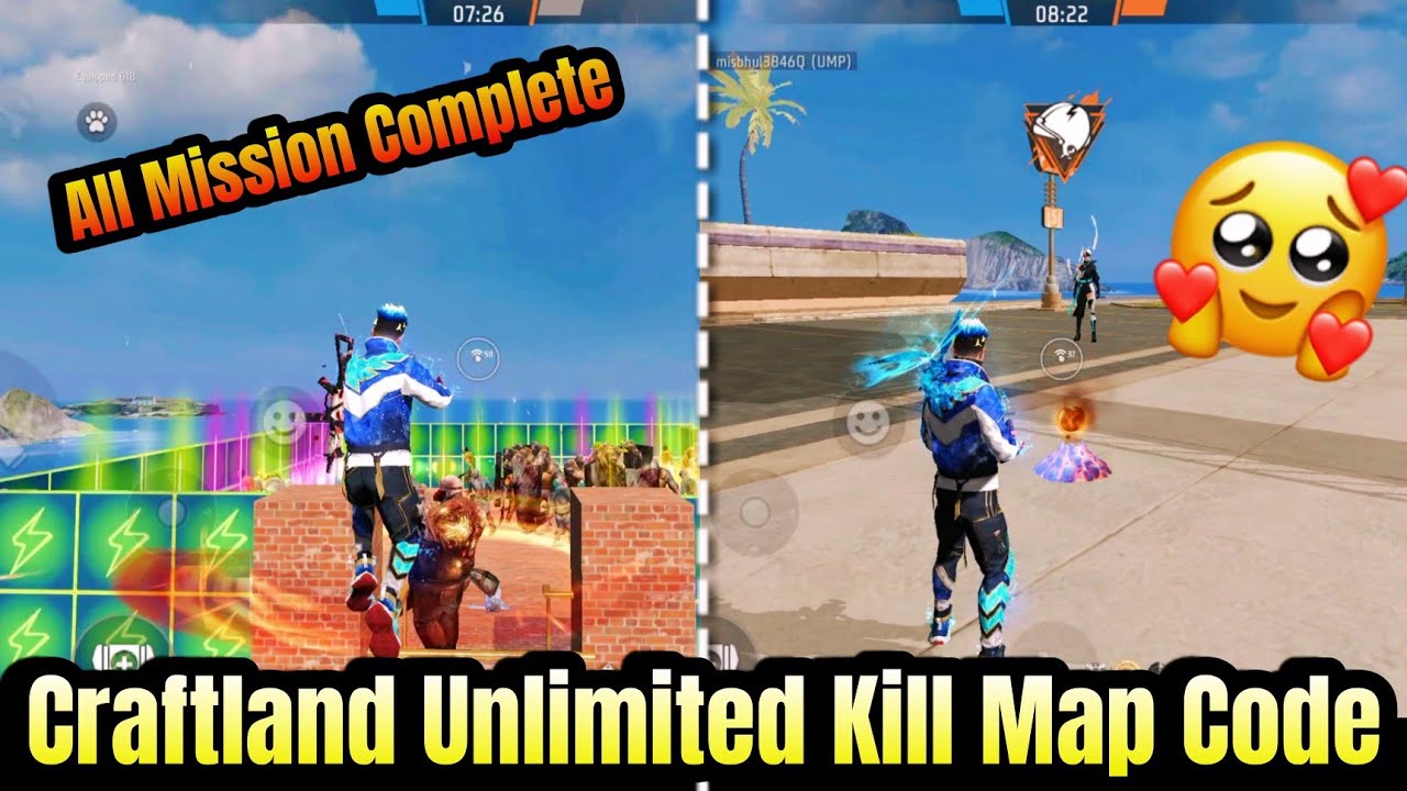 Craftland Unlimited Kills Map Mission Complete | Craftland New Fun Map ...