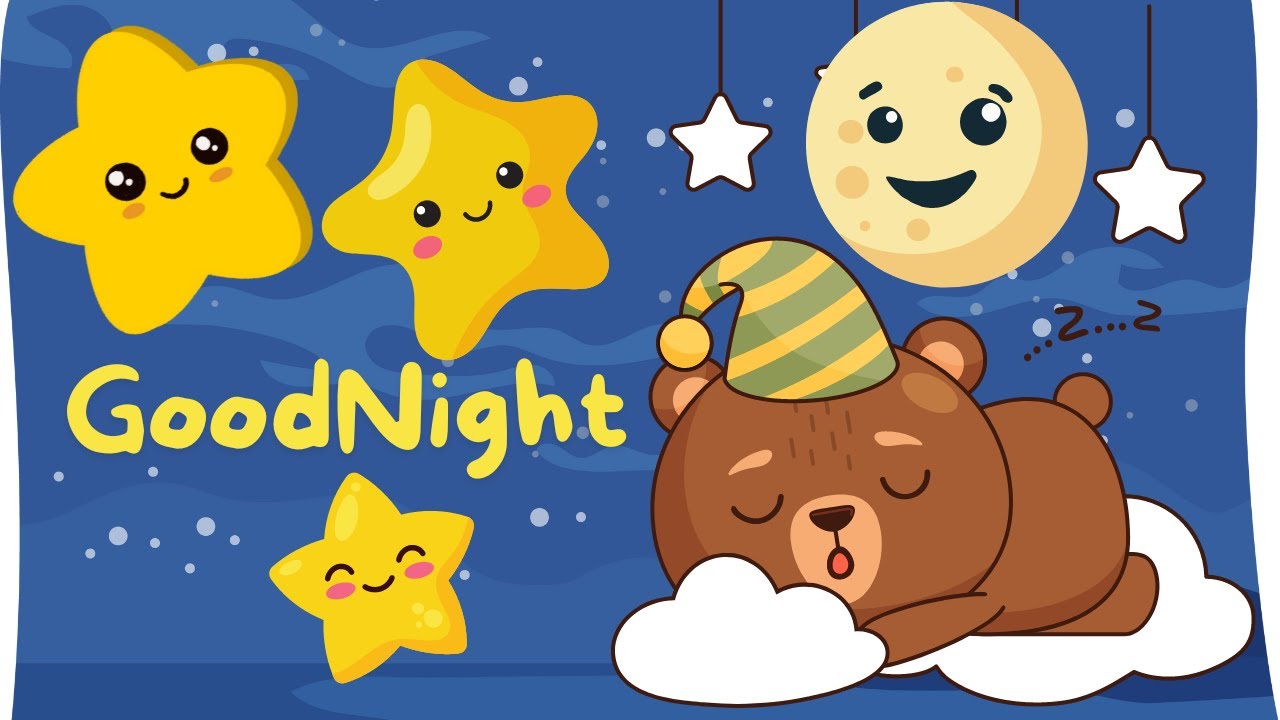 A BedTime Lullaby | Moonlight Dreams🌝 | Goodnight Song for Babies and ...