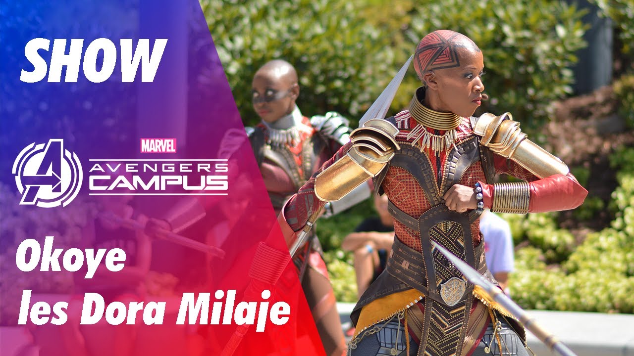 SHOW | Okoye et les Dora Milaje | Les Guerrières du Wakanda | Avengers ...