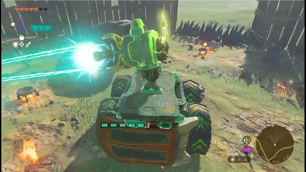 The Legend of Zelda Tears of the Kingdom - Rotating Cannon - YouTube