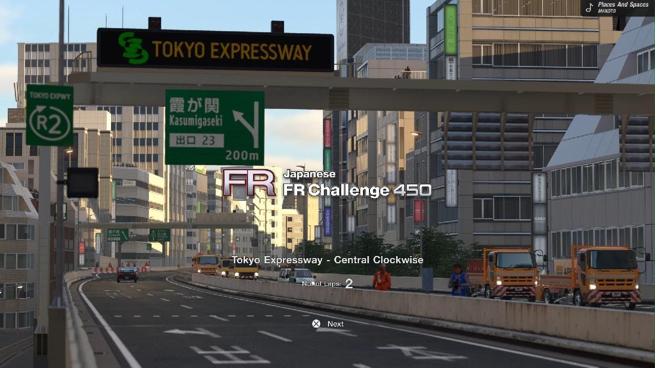 Gran Turismo 7 - Japanese FR Challenge 450 - Tokyo Expressway - Central ...
