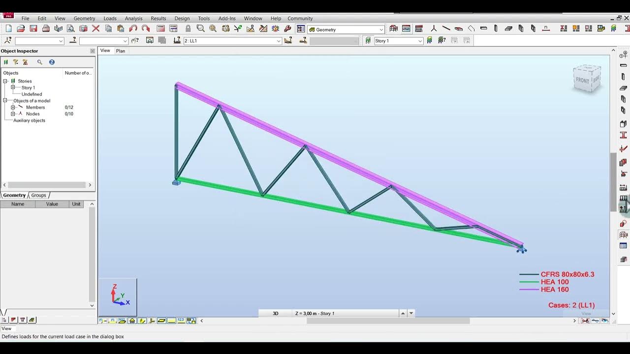 AUTODESK ROBOT TUTORIAL|| Full Tutorial Designing of 3D trusses. - YouTube