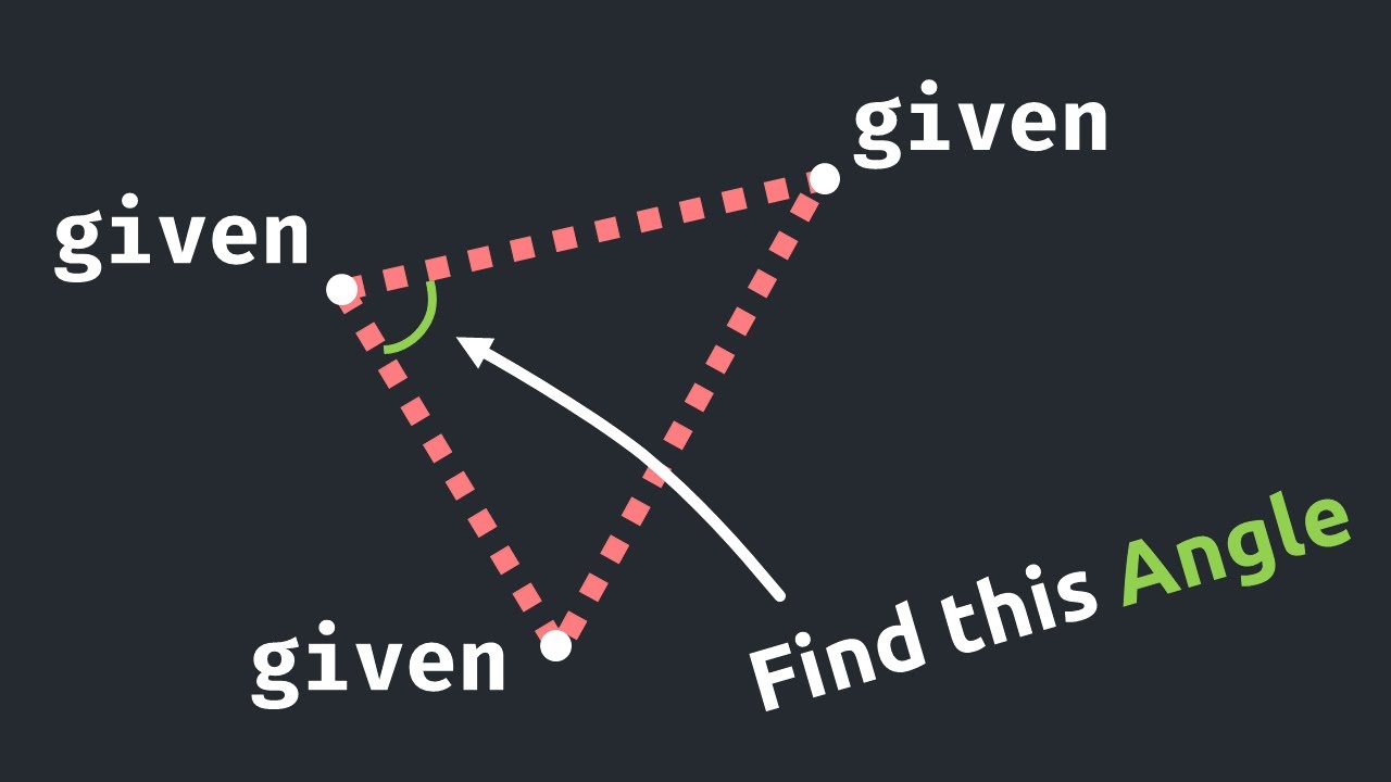 Use Vectors To Find The Measure Of An Angle In A Triangle YouTube use-vectors-to-find-the-measure-of-an-angle-in-a-triangle-youtube