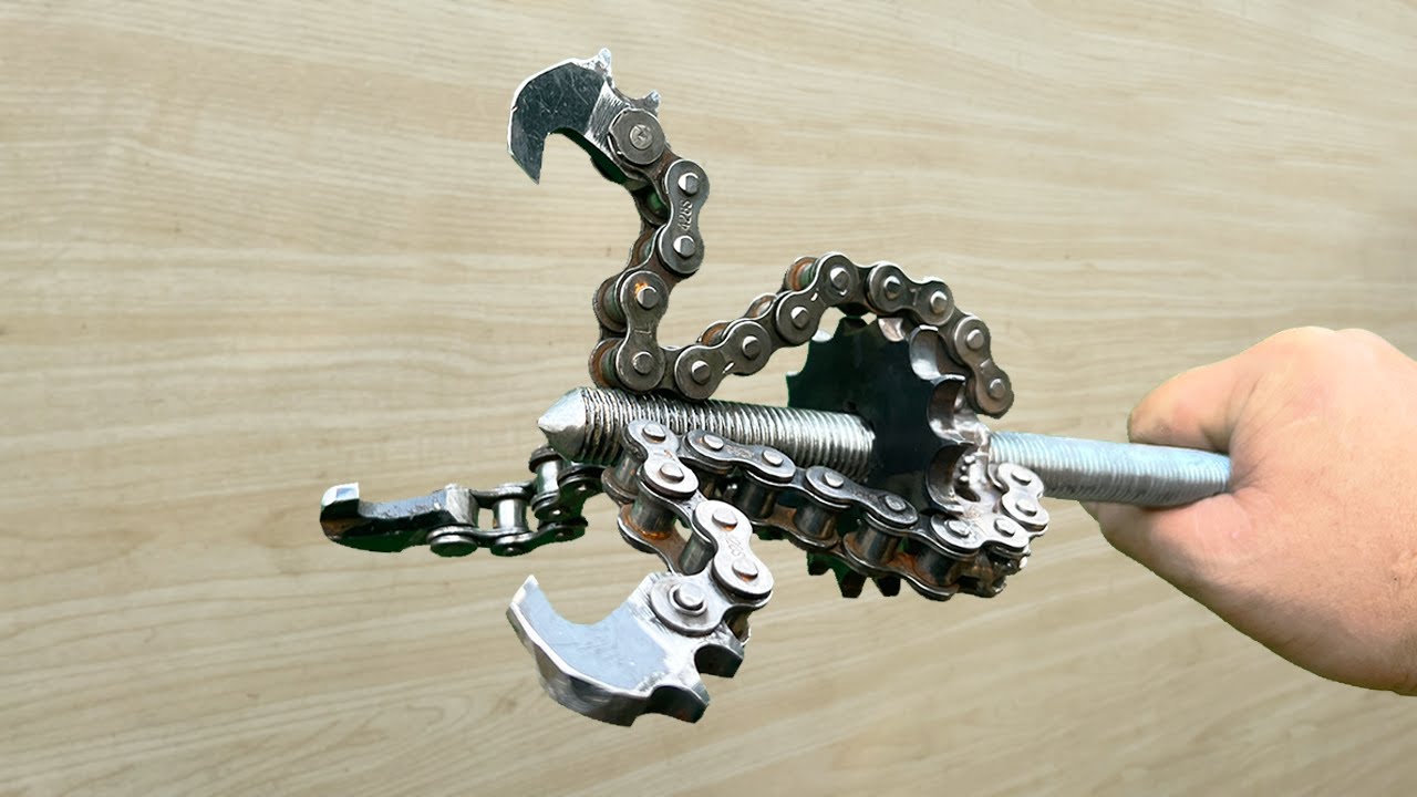 SECRET!! Learn How to make a Metal Puller Tool for Metal | Tool Take ...