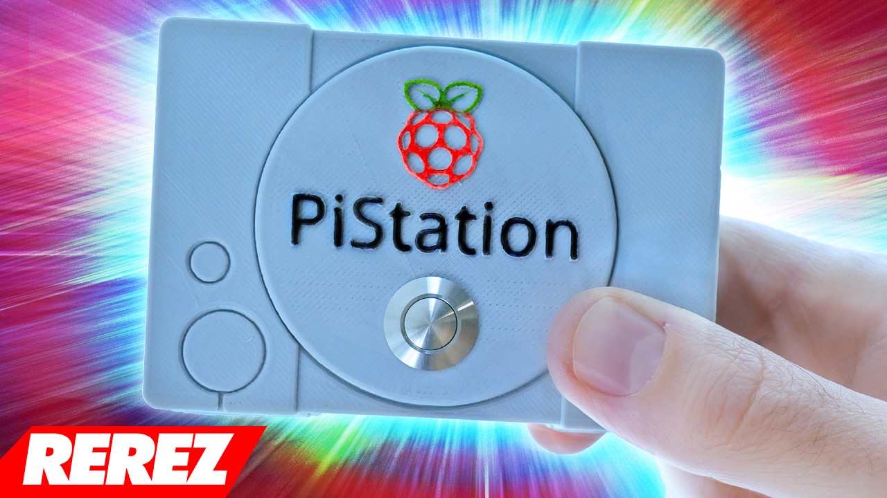 PiStation (RetroPie + Mini PlayStation) - Rerez - YouTube