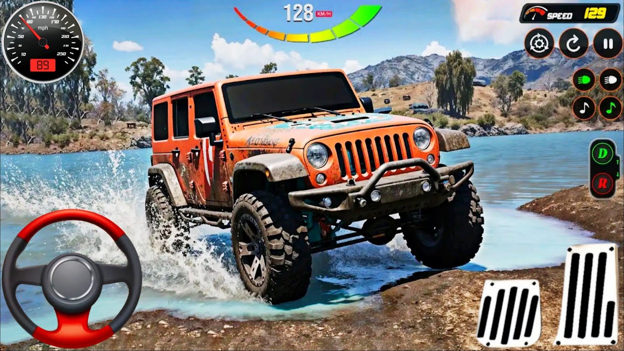 Real Offroad SUV 4x4 Driving Games | Jeep Drive Simulator 3D Game 2025 ...