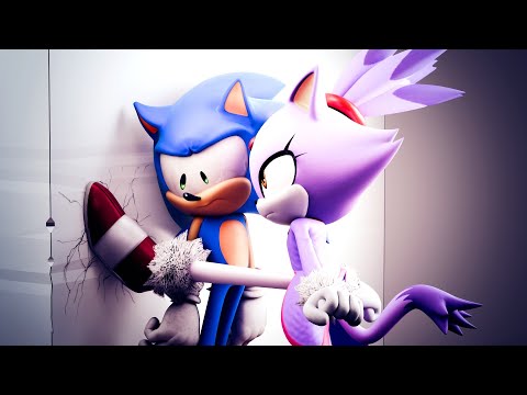 Sonic asks Blaze out.