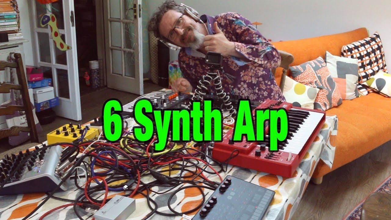 6 Synth Arp featuring Skulpt, MS-101, UNO, MicroFreak, Hydronium ...