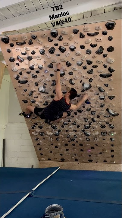 Tension Board 2 - Maniac V4@40 - Climbing Training - YouTube