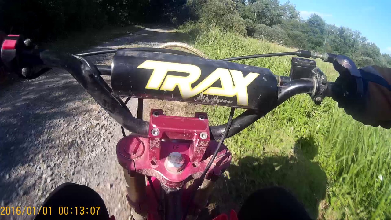 125 ETX APRILIA (2 temps) & Dirt Bike 125 TRAX - YouTube