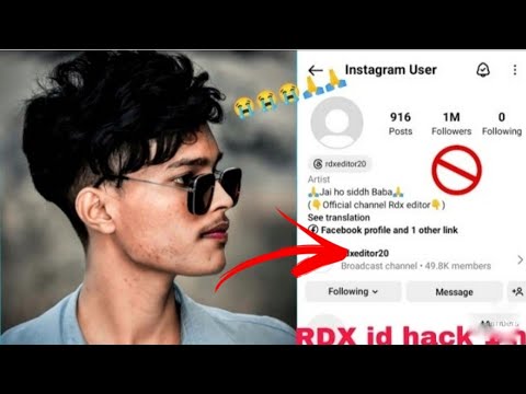 rdxeditor20 ka I'd hack 😱// rdx bhai ki I'd kaise bnd hui😲 // rdx bhai ki I'd kaise hack hue😭 ...