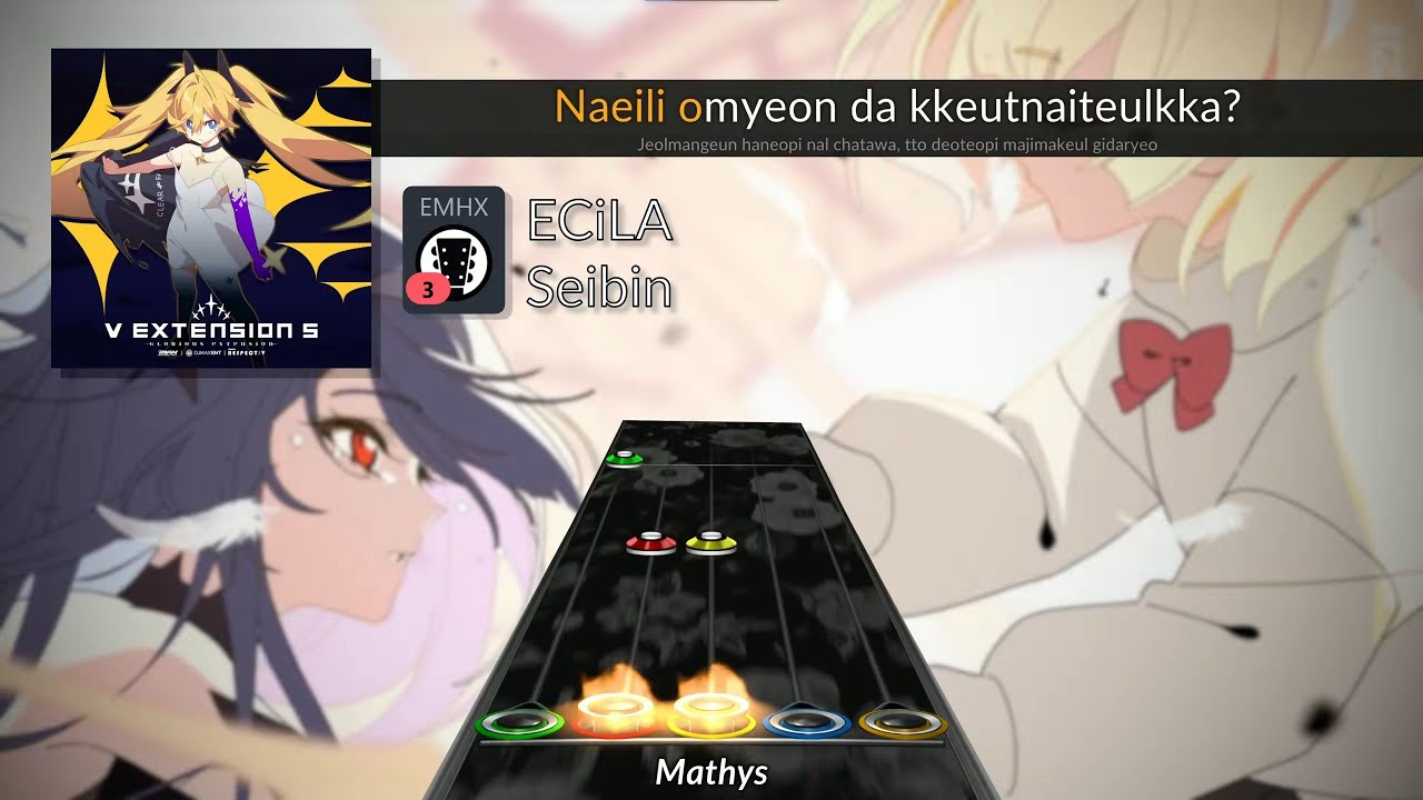 ECiLA by Seibin | DJMax Respect V OST - Clone Hero Chart Preview - YouTube