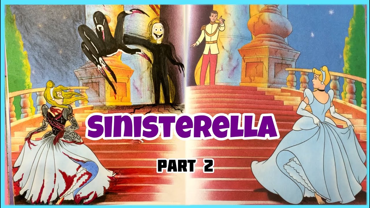Twisted Disney 🤫Cinderella part 2 #art #creative #disney - YouTube