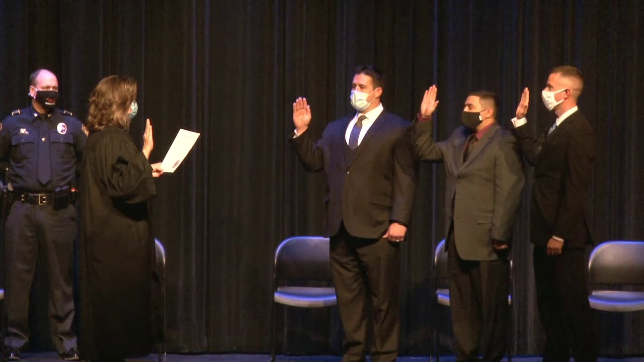 Stillwater Police Department Oath Ceremony 2021-01-14 - YouTube