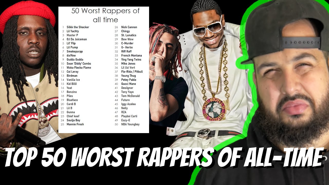 TYGA SHOULD BE TOP 5 | TOP 50 WORST RAPPERS OF ALL TIME | REACTION ...