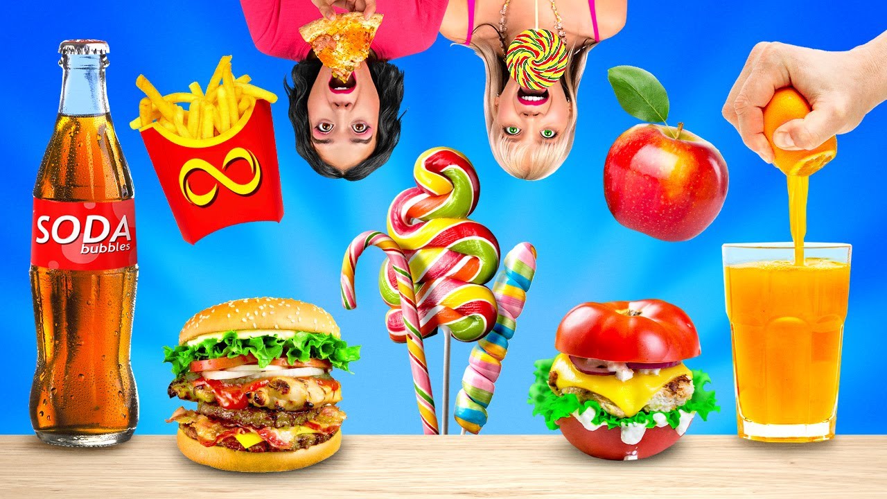 Fast Food VS Healthy Food || Mouth-Watering Recipes For The Whole ...