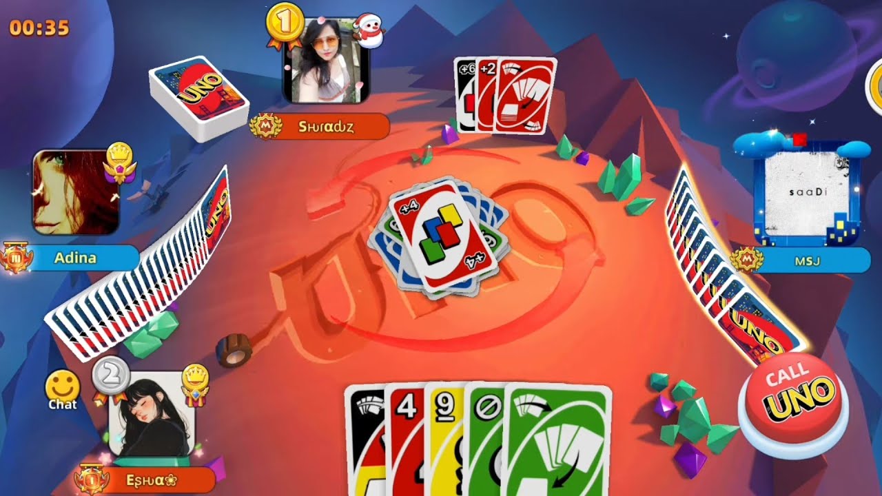 Uno Mobile Game || Go Wild X1000 with Discard All card 🥳 - YouTube