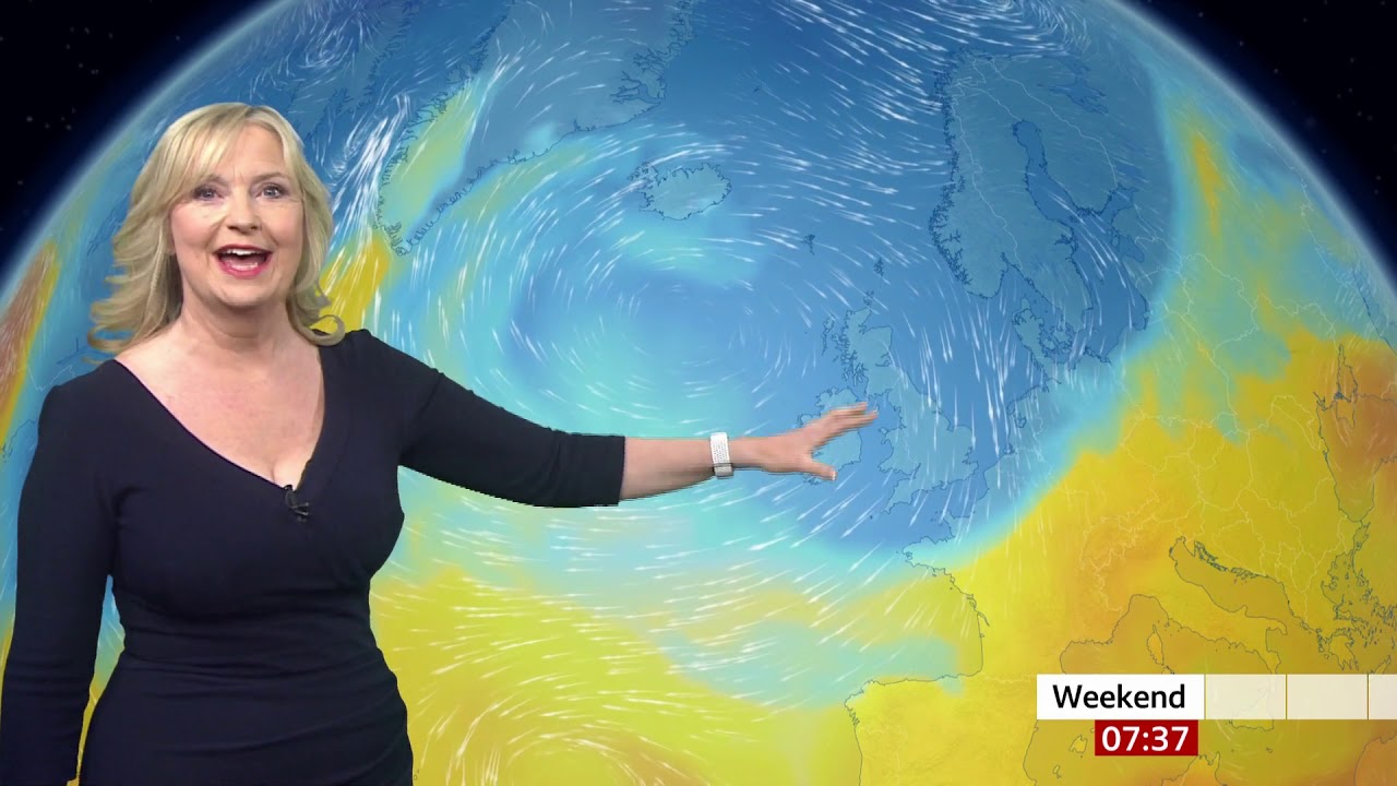 Carol Kirkwood - BBC Breakfast Weather 26/03/2020 - YouTube