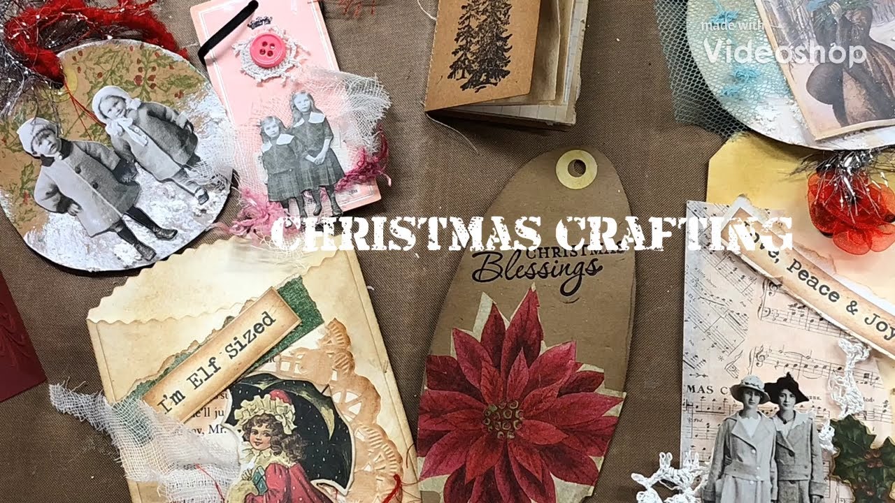 Tutorial Christmas Crafting w/MiMi Tutorial (Part 1) - YouTube