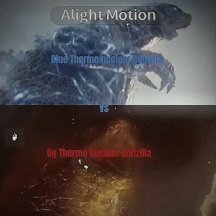 Blue Thermo nuclear Godzilla vs 2019 Thermo nuclear godzilla - YouTube
