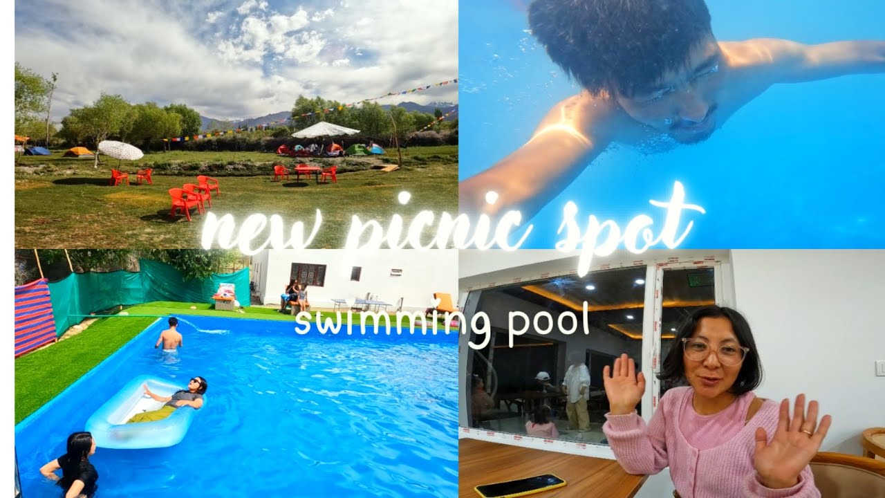 New Picnic spot || shey || swimming pool - YouTube
