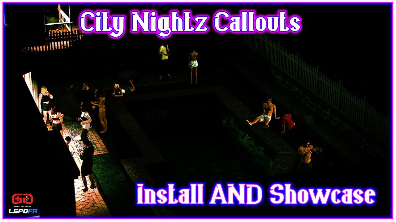 Install/Showcase City Nightz Callouts | LSPDFR | GTA V - YouTube