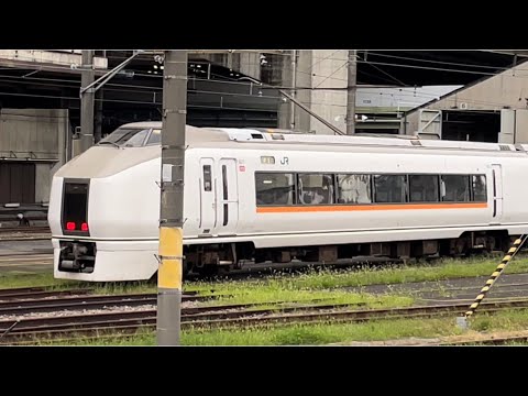 え！？JR東日本651系1000番台って自走でOM構内試運転できたの！？自走で試運転幕で入庫したんだが…（2022.9.8） - YouTube