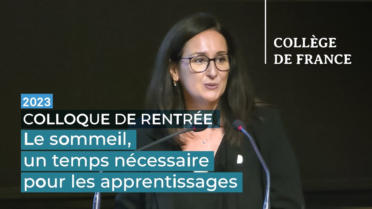 Le sommeil, un temps nécessaire pour les apprentissages - Stéphanie ...