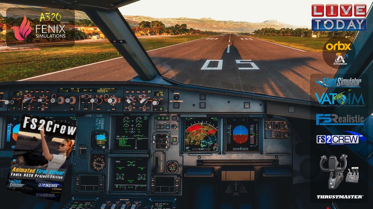 MSFS2020 | FS2Crew | Simbitworld A Pilot's Life FENIX A320 🛫LPFR/Faro ...