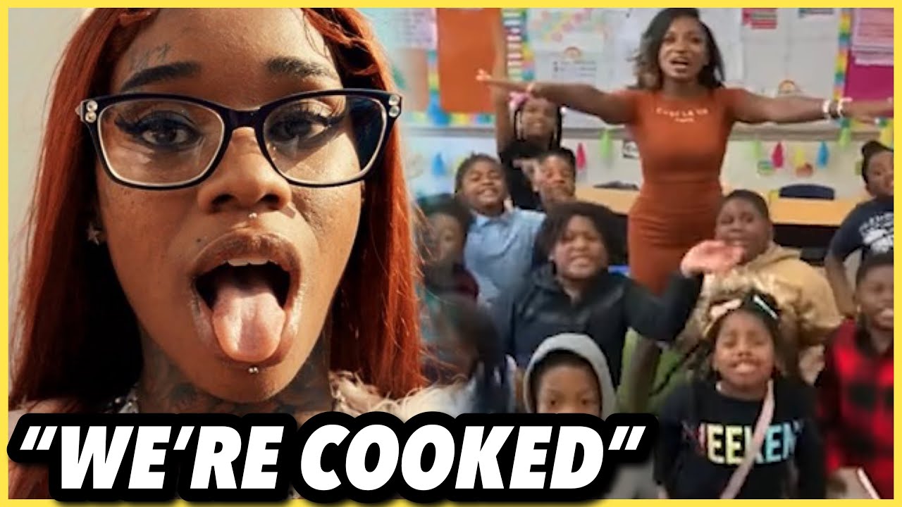 Teacher Remixes Raunchy Rapper's Song To Engage Her Kids - YouTube