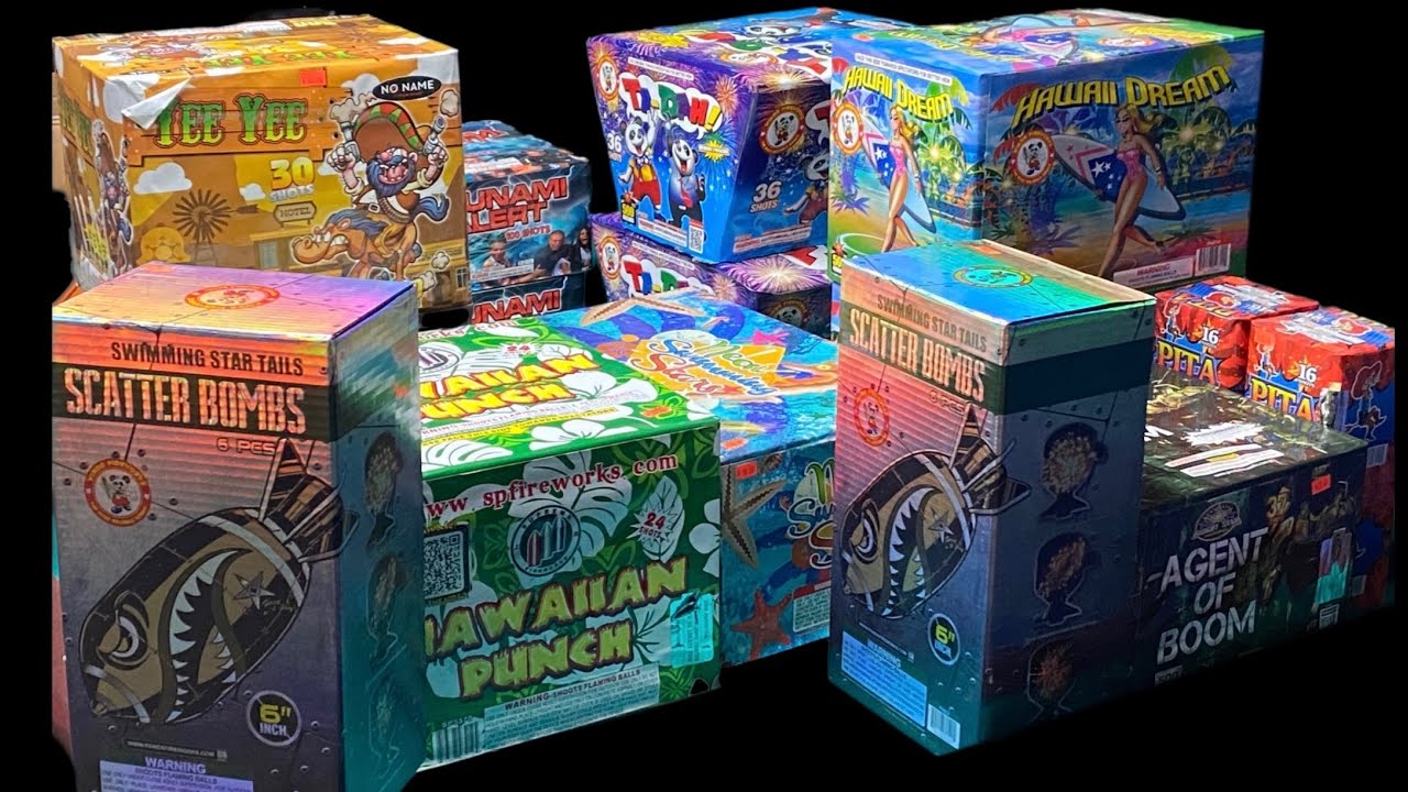 Discount Firework -2024 Stash Pickup - YouTube