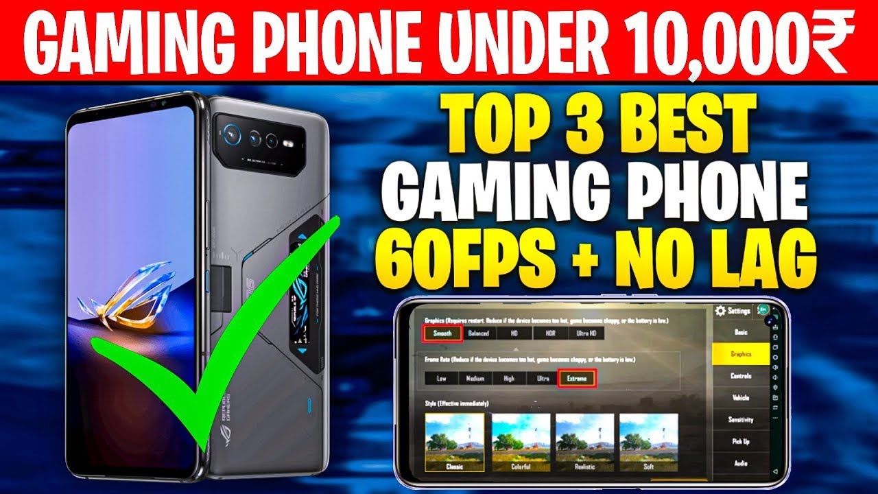 🔥TOP 3 BEST GAMING PHONES UNDER 10000 FOR PUBG & BGMI | FRIDAY GAMING ...