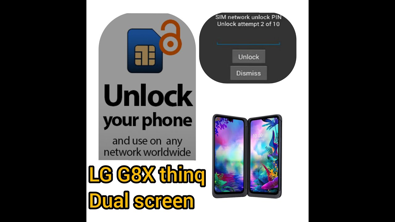 LG G8X thinq Unlock Network - YouTube