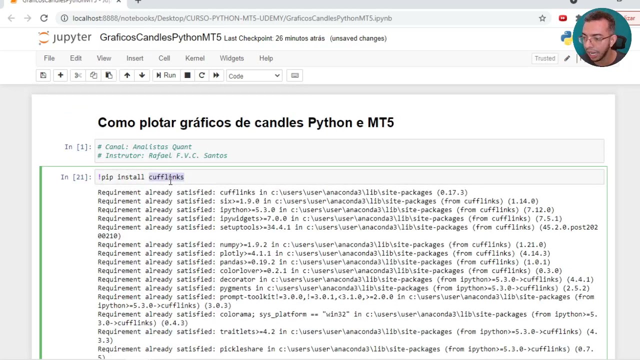 COMO PLOTAR GRÁFICOS DE CANDLES COM PYTHON E MT5 - YouTube