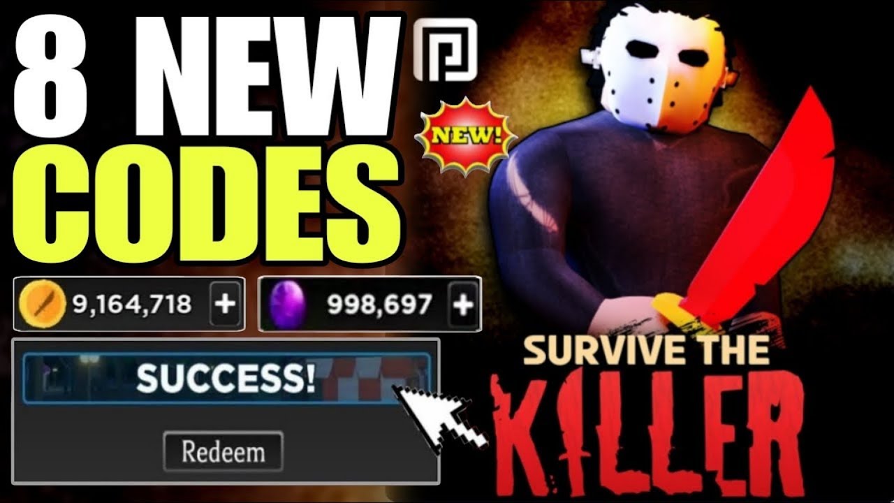 *NEW CODES* ROBLOX SURVIVE THE KILLER CODES IN JANUARY 2026 | ALL ...