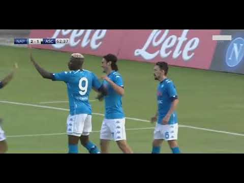 Eljif Elmas goal  Napoli - Ascoli