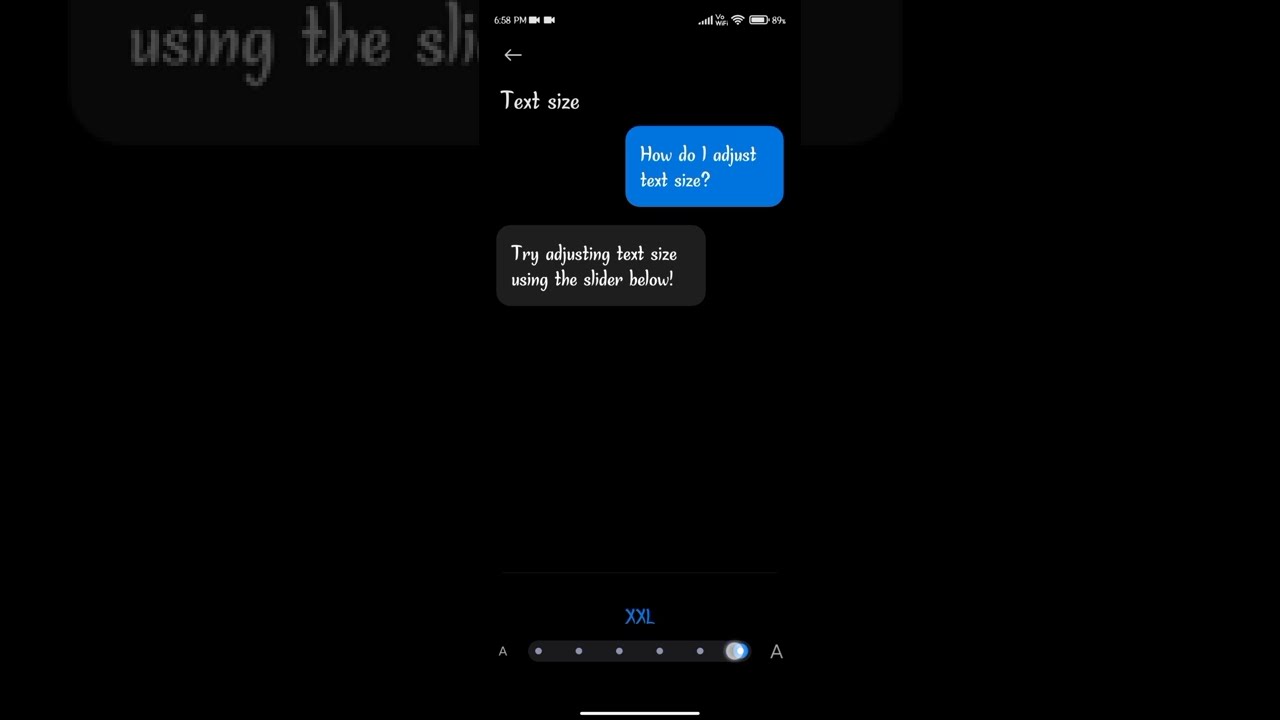 How To Change Text Size In Android Mobile tech Mobile short How To Change Text Size In Android Mobile tech Mobile short