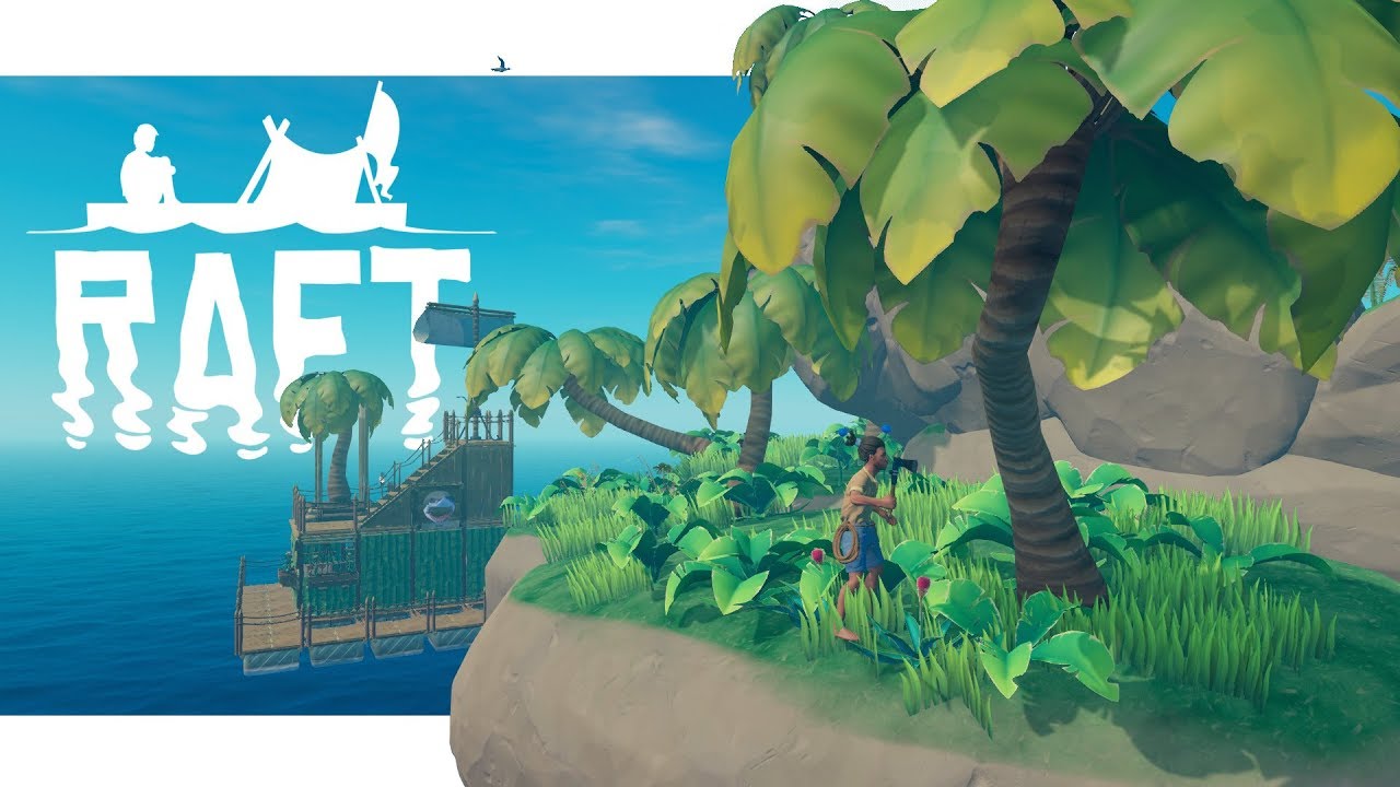 Raft - Lost At Sea! (New Co-op Survival Game!) - YouTube