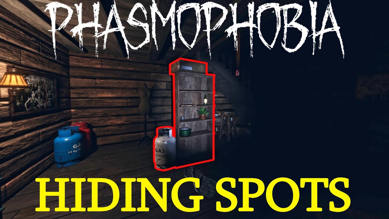New Hiding Spots in Grafton Farmhouse - Phasmophobia - YouTube